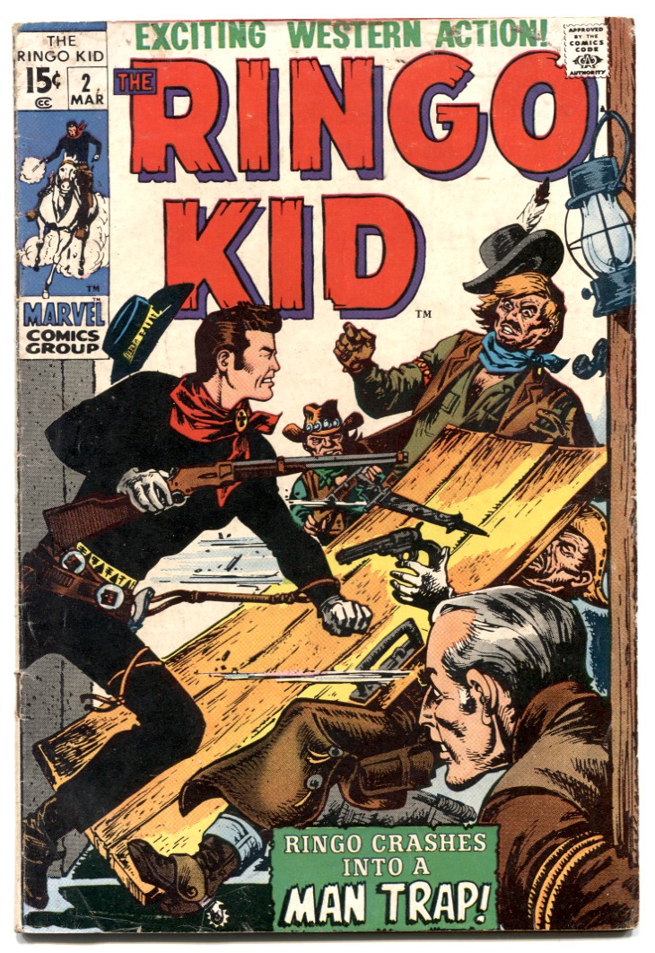 Ringo Kid #2 1970- Marvel Western comic VG: (1970) Comic | DTA Collectibles