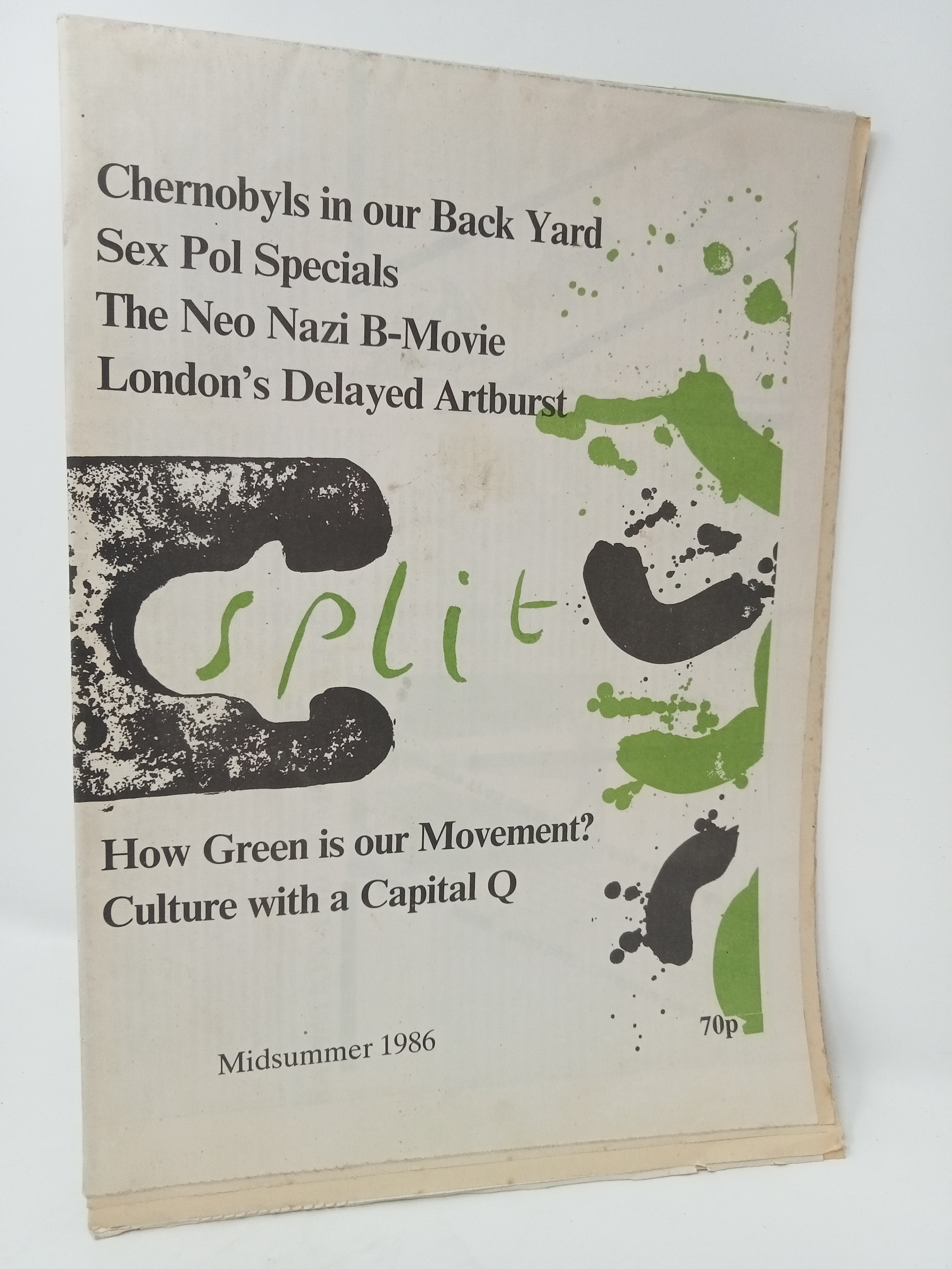 SPLIT Magazine. No. 2, Midsummer 1986. by Amanda Sebestyen.: Very Good ...