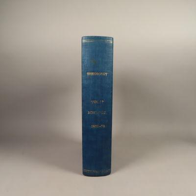 Theosophy A Magazine Devoted to The Path The Theosophical Movement, The ...