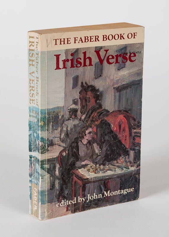 The Faber Book of Irish Verse. [Signed / Inscribed Association copy ...