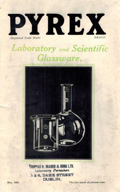 Pyrex Laboratory And Scientific Glassware. by Pyrex.: (1950) | Inanna ...