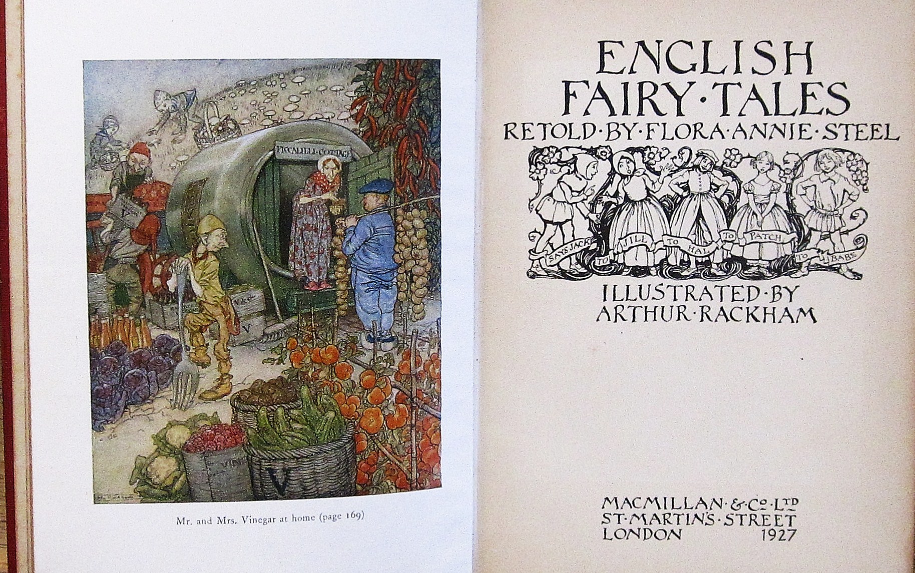 English Fairy Tales Retold by F. A. Steel and Illustrated by Arthur ...