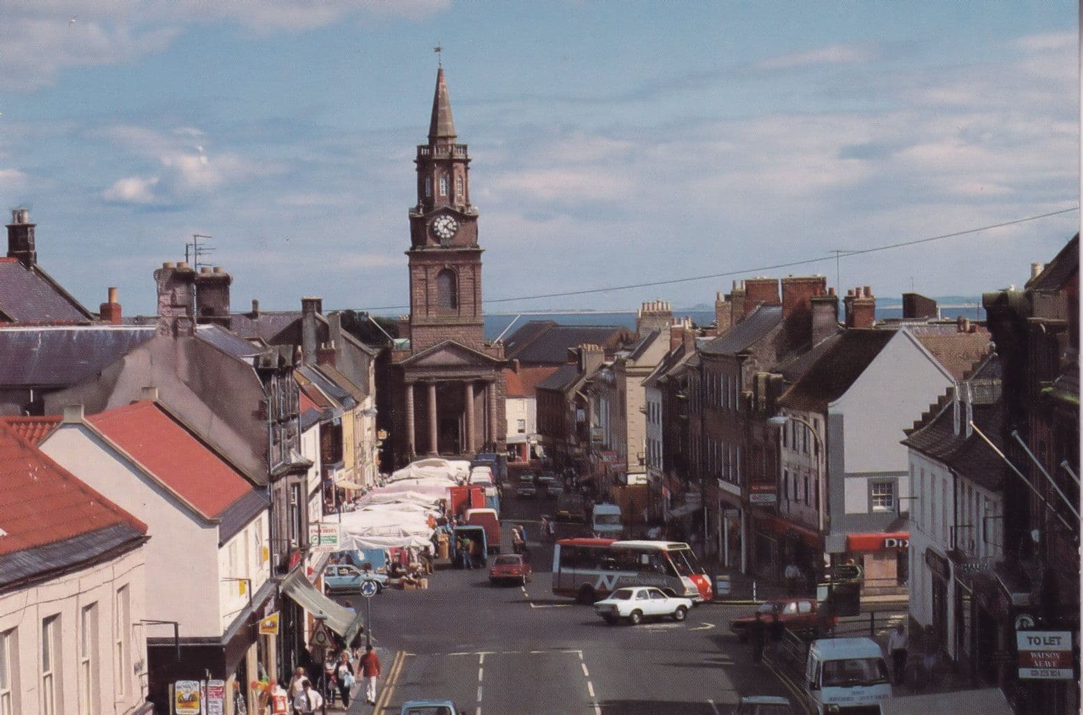 Berwick Dixons Electrical Store Northumberland Postcard: Manuscript ...