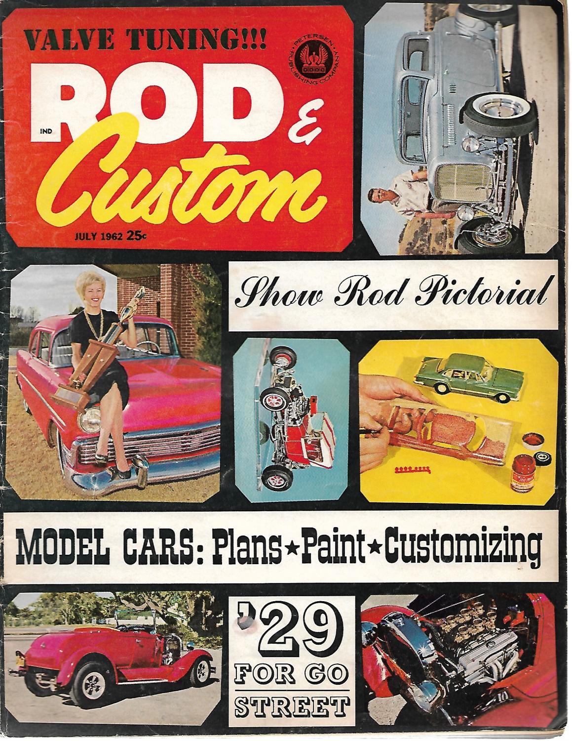 Rod & Custom July 1962, Volume 10 No 3 by Bill Neumann (ed): Good Soft ...
