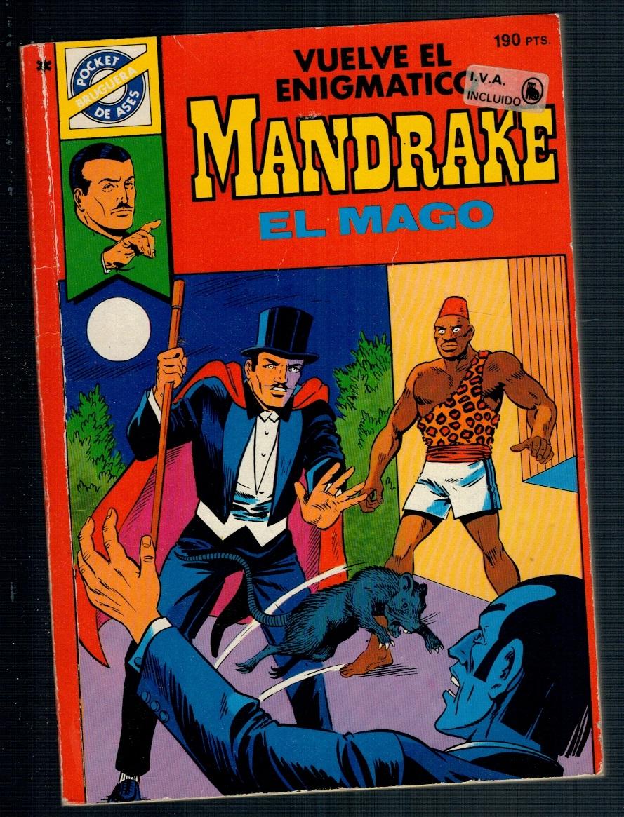 VUELVE EL ENIGMÁTICO (MANDRAKE EL MAGO Nº38) by Lee Falk: Bien ...