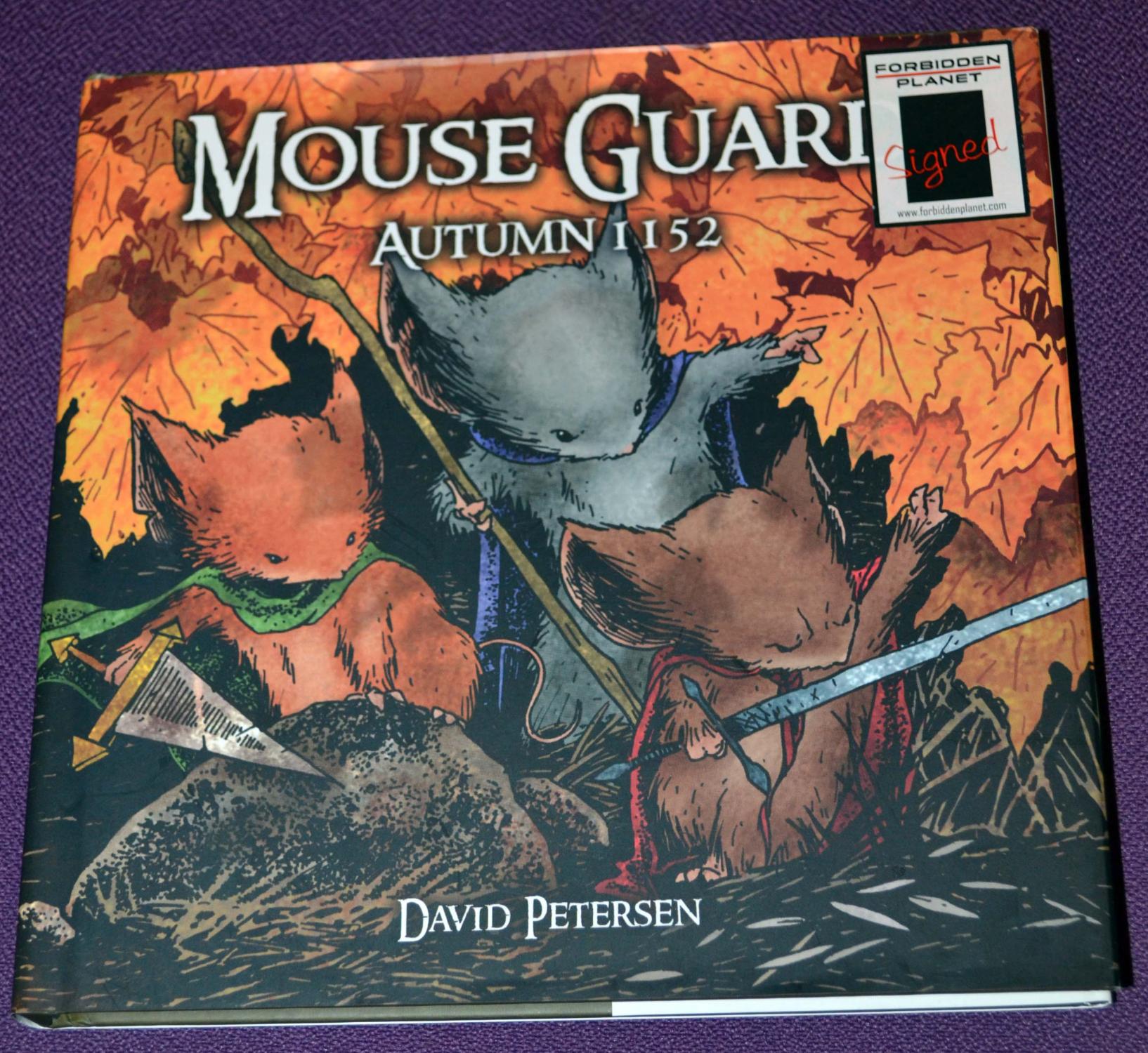 Mouse Guard - Autum 1152 SIGNED (1st UK Edition . Third Print thus) by ...