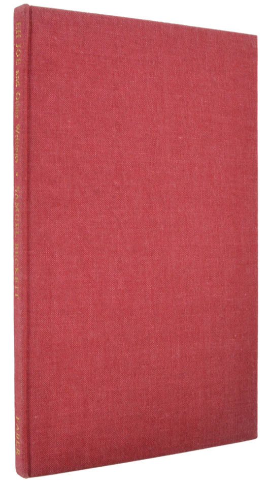 Eh Joe & other writings. by BECKETT, Samuel.: (1967) | Shapero Rare Books