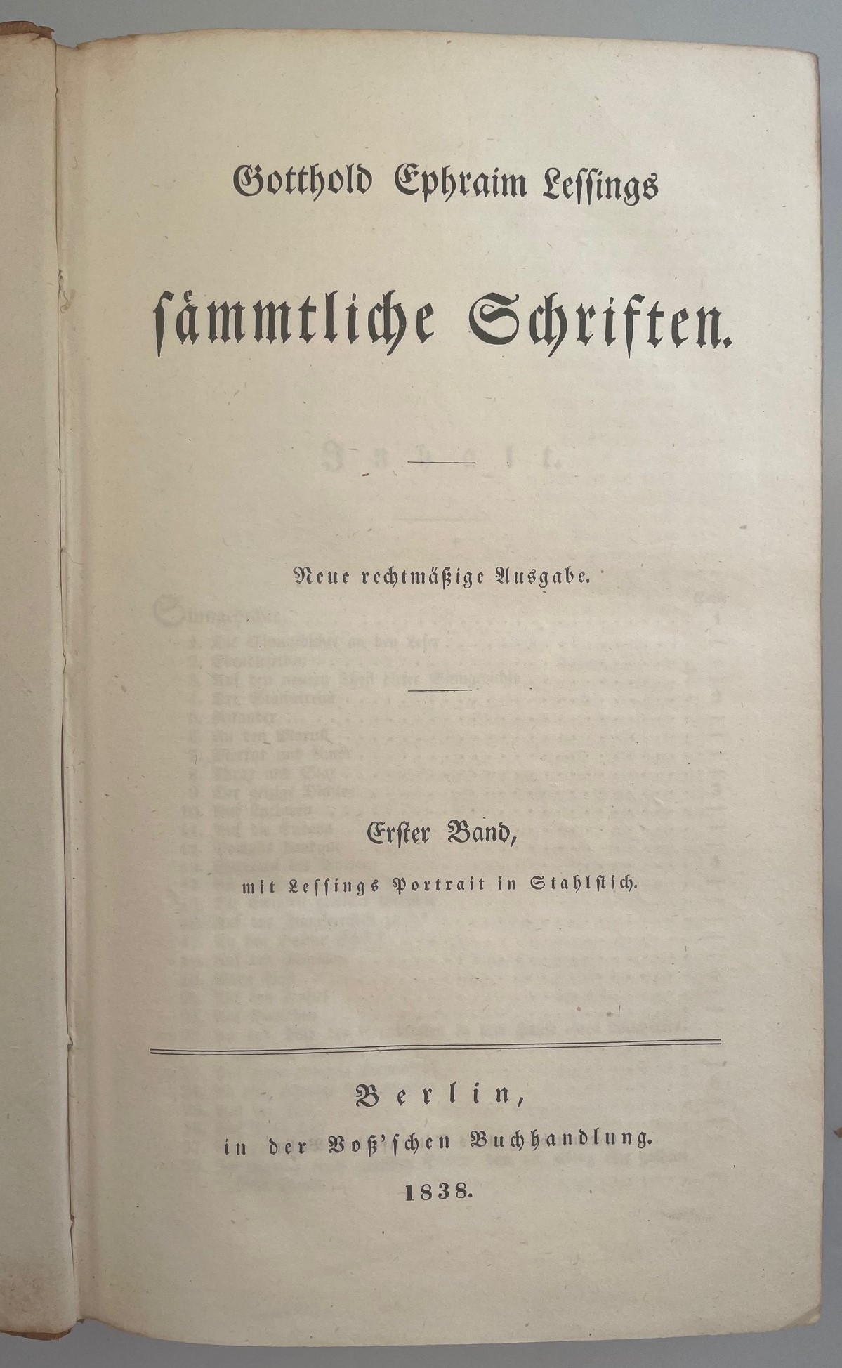Sämmtliche Schriften (herausgegeben von Karl Lachmann). Neue ...