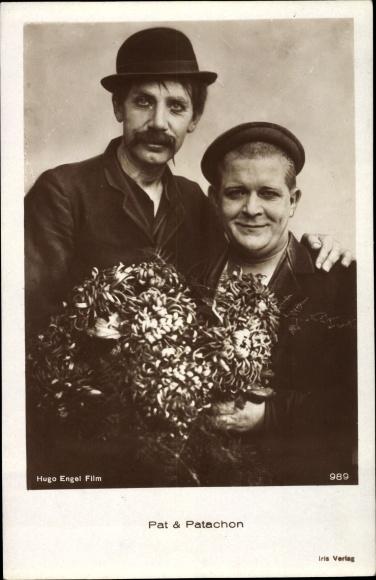 Ansichtskarte / Postkarte Schauspieler Pat und Patachon, Komiker ...
