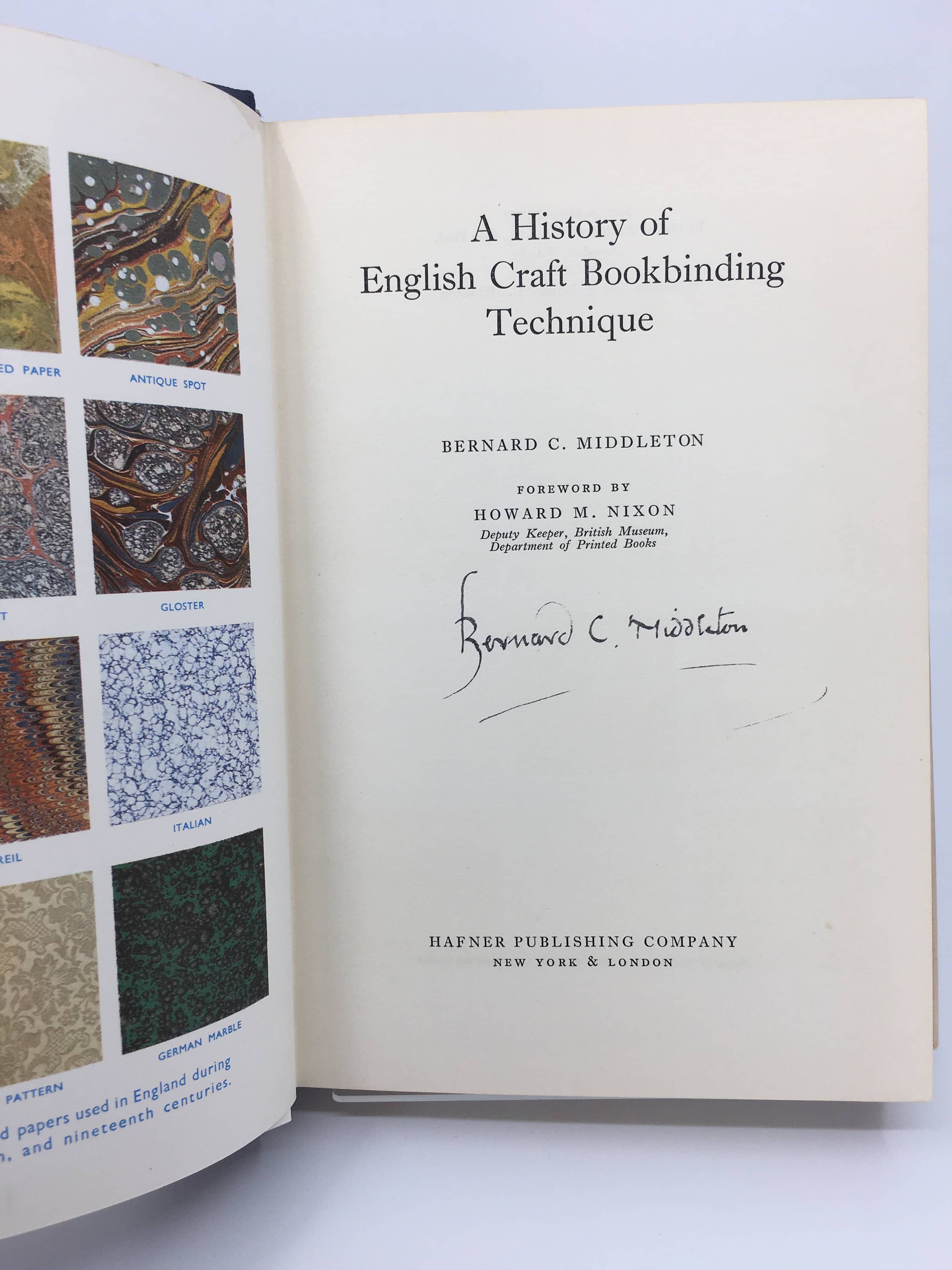 A History of English Craft Bookbinding Technique by Bernard C ...