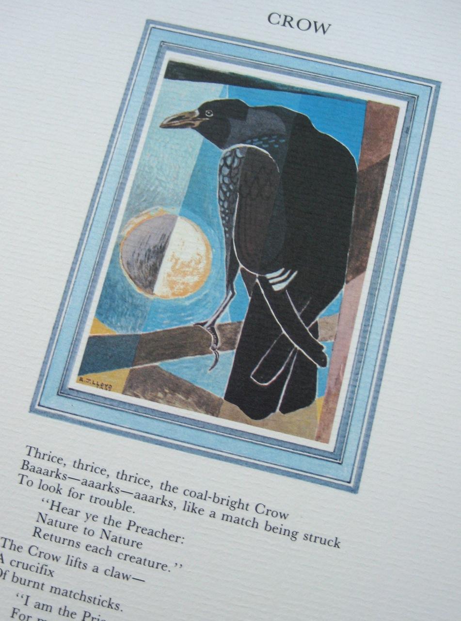 Crow: [broadside poem, illustrated by R.J. Lloyd] - from the author's ...
