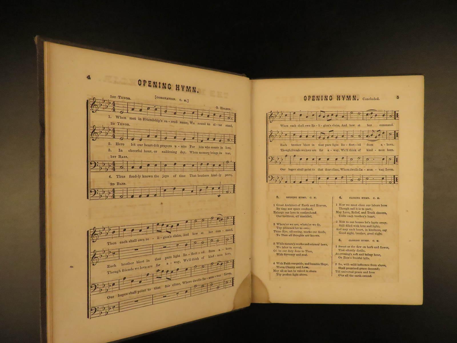 The masonic choir: a collection of hymns and tunes, original and ...