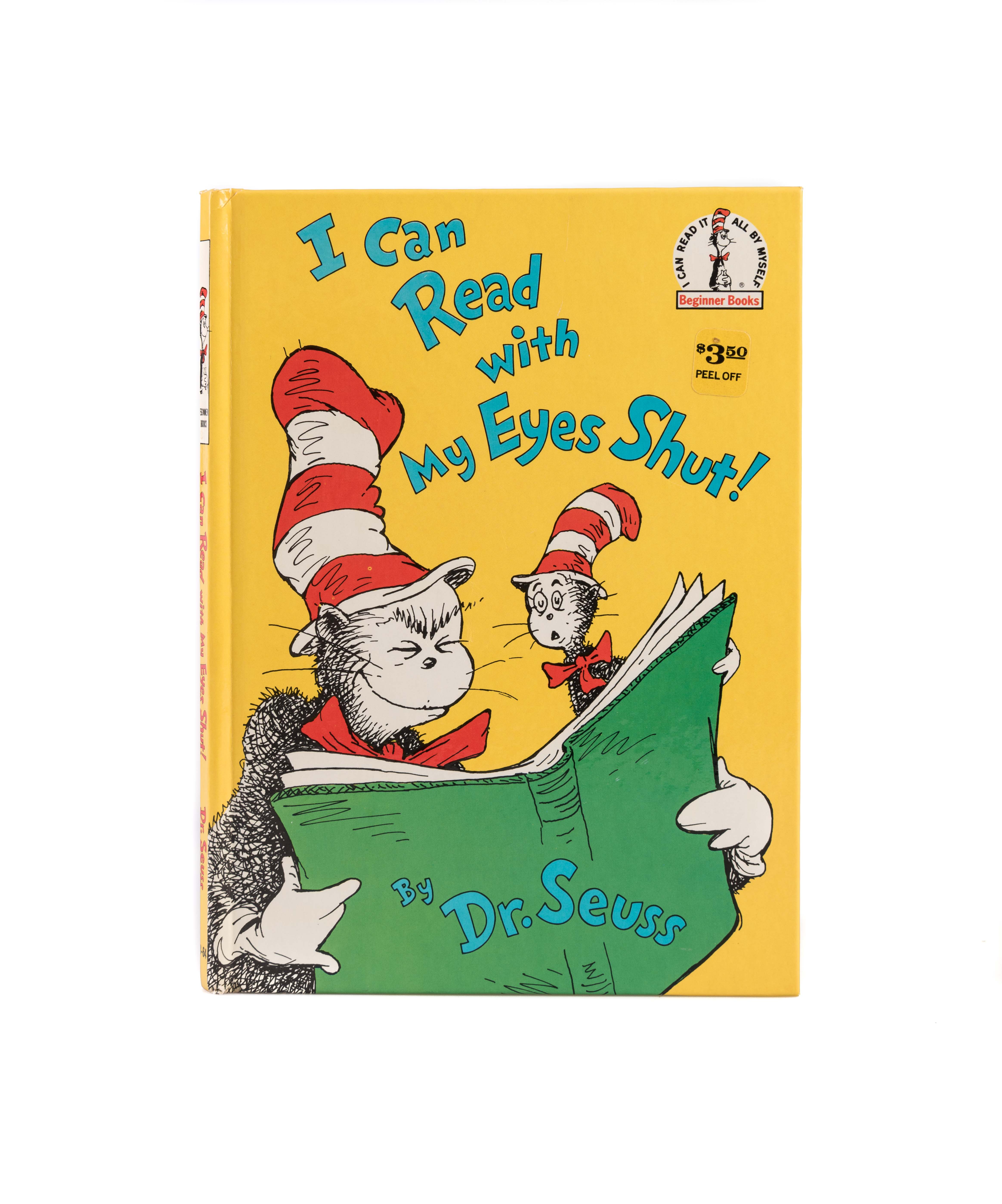 I Can Read With My Eyes Shut By Seuss Dr Seuss Geisel Theodor