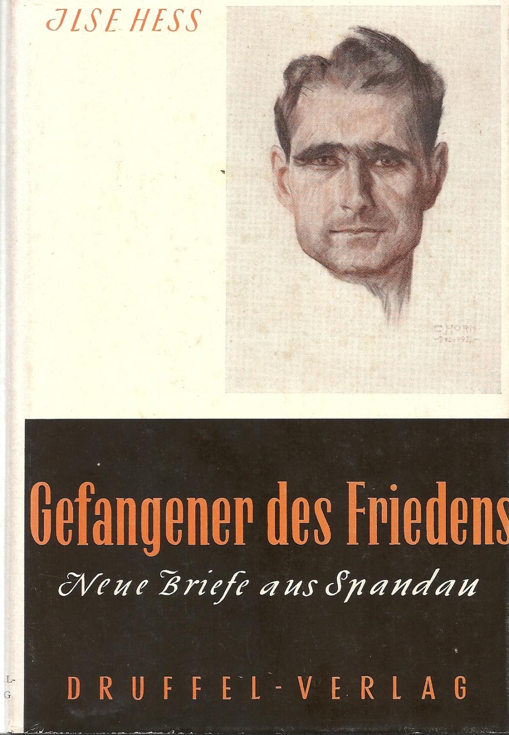 gefangener des friedens von ilse hess - ZVAB
