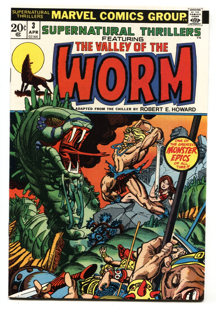 SUPERNATURAL THRILLERS #3 comic book 1st appearance of James Allison VF ...