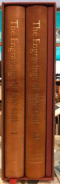 The Engravings of Eric Gill -- 2 Vols + Portfolio of drawings in ...