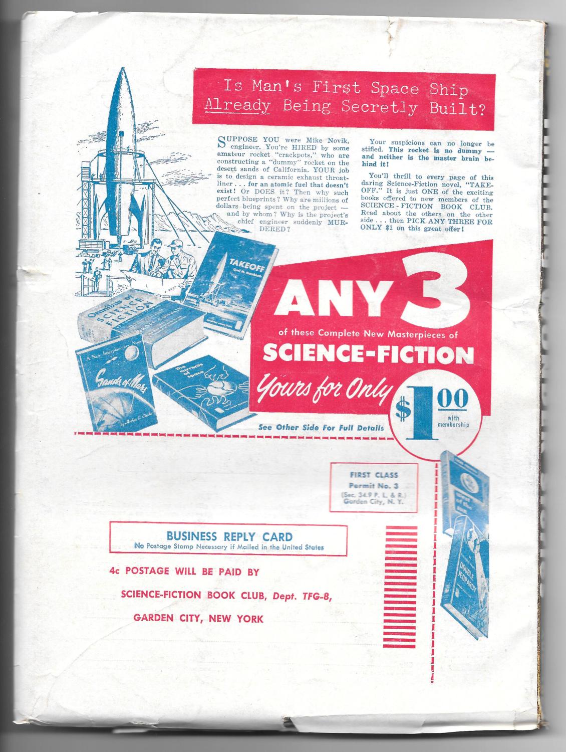 Thrilling Wonder Stories: August, 1953 by Mines, Samuel; ed.: (1953 ...