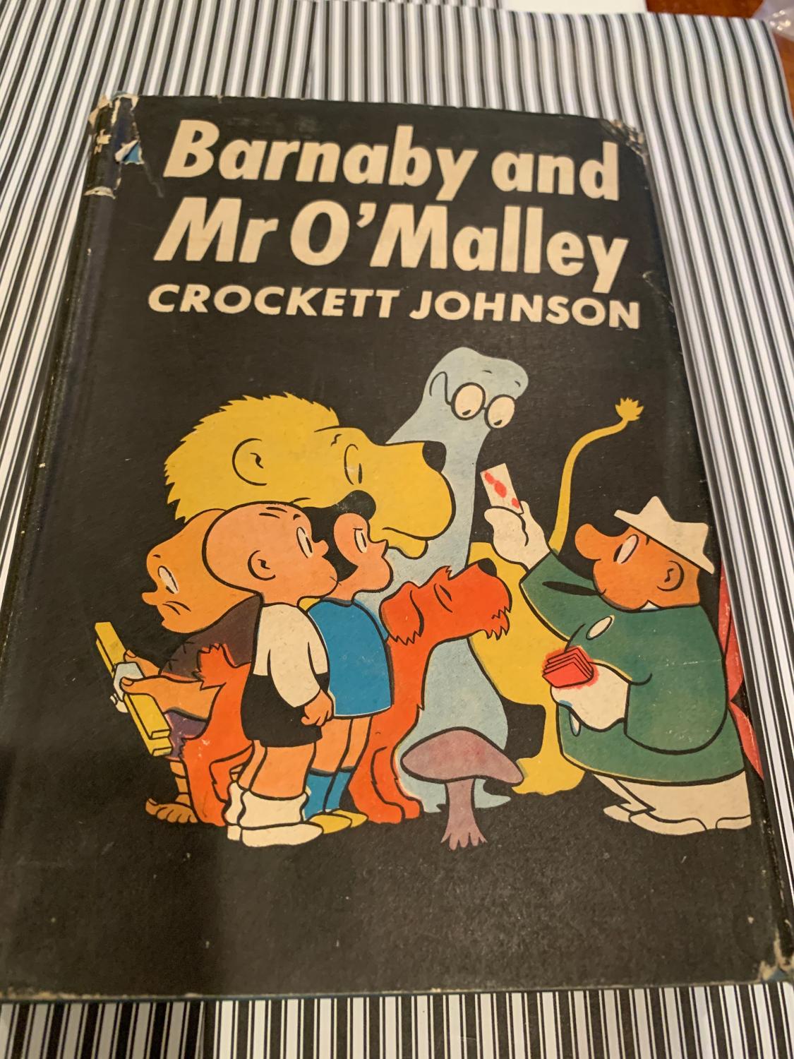 BARNABY AND Mr O'MALLEY by Crockett Johnson: VG Hardcover (1944 ...