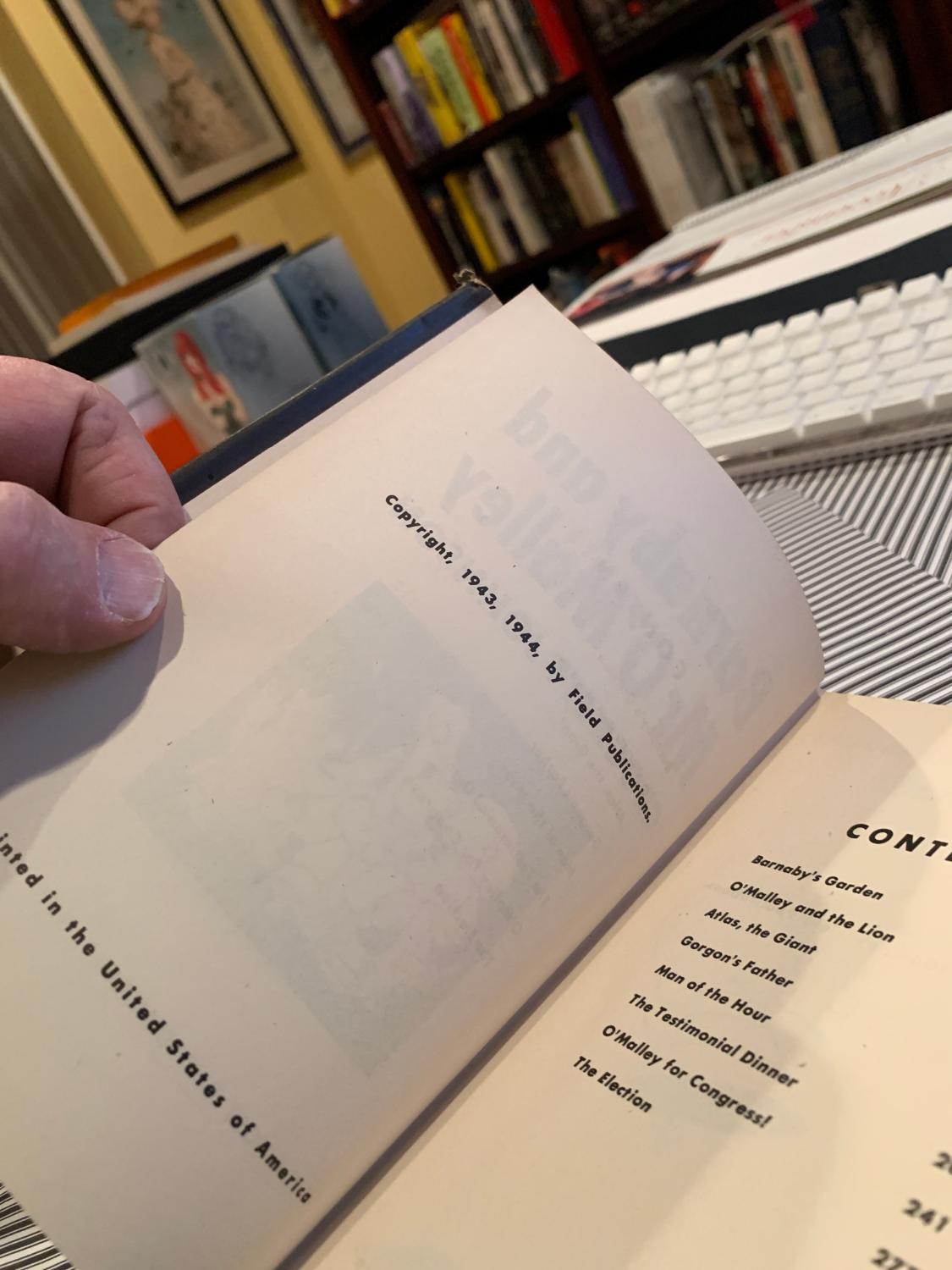 BARNABY AND Mr O'MALLEY by Crockett Johnson: VG Hardcover (1944 ...