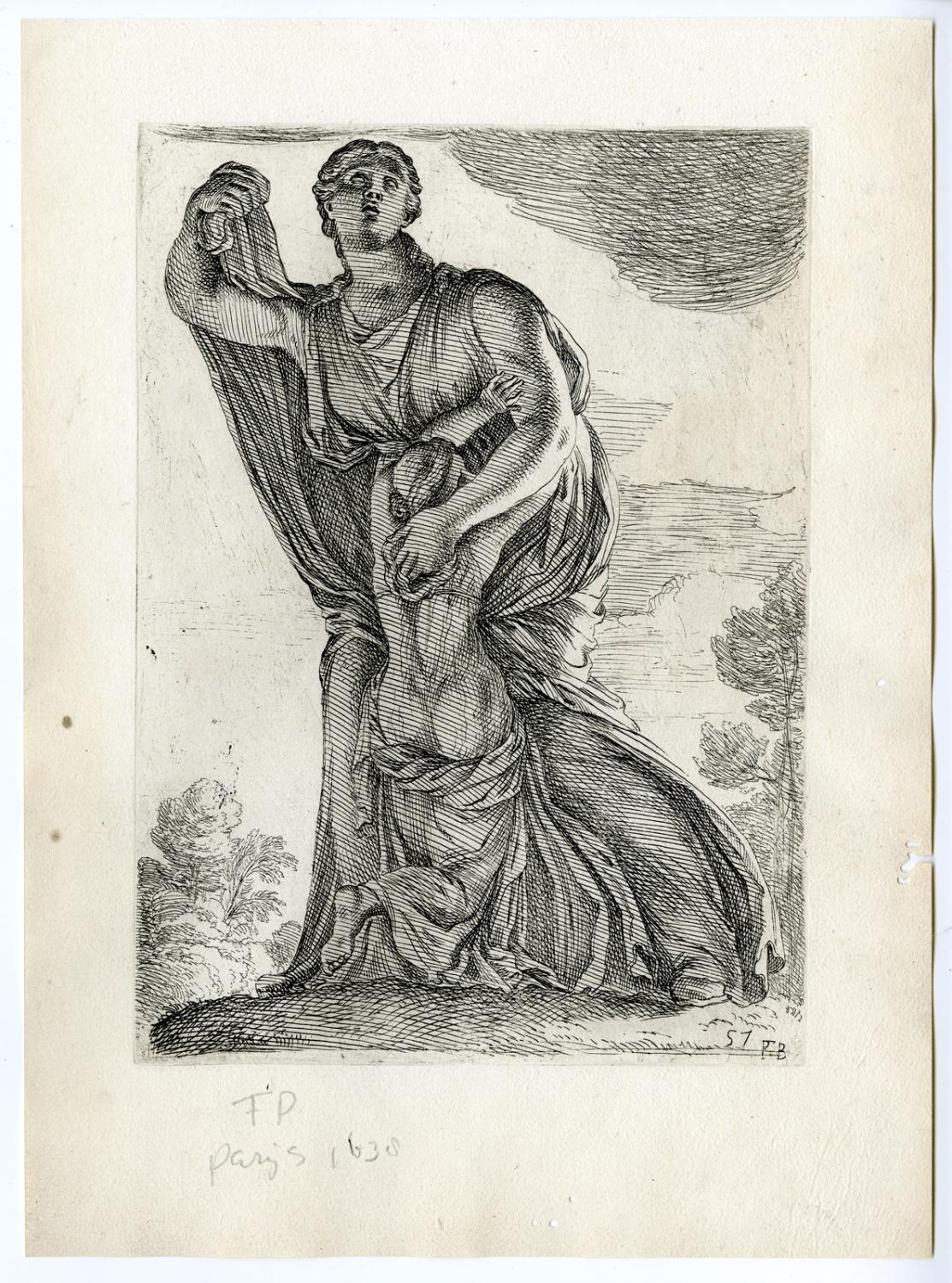 STATUE-NIOBE-GODDESS-DEITY-GREEK MYTHOLOGY-ART-57 Francois PERRIER ...