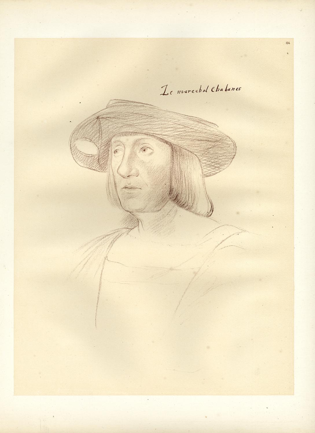 JACQUES DE LA PALICE-CHABANNES-PORTRAIT-P.104 'Le Marechal Chabanes ...