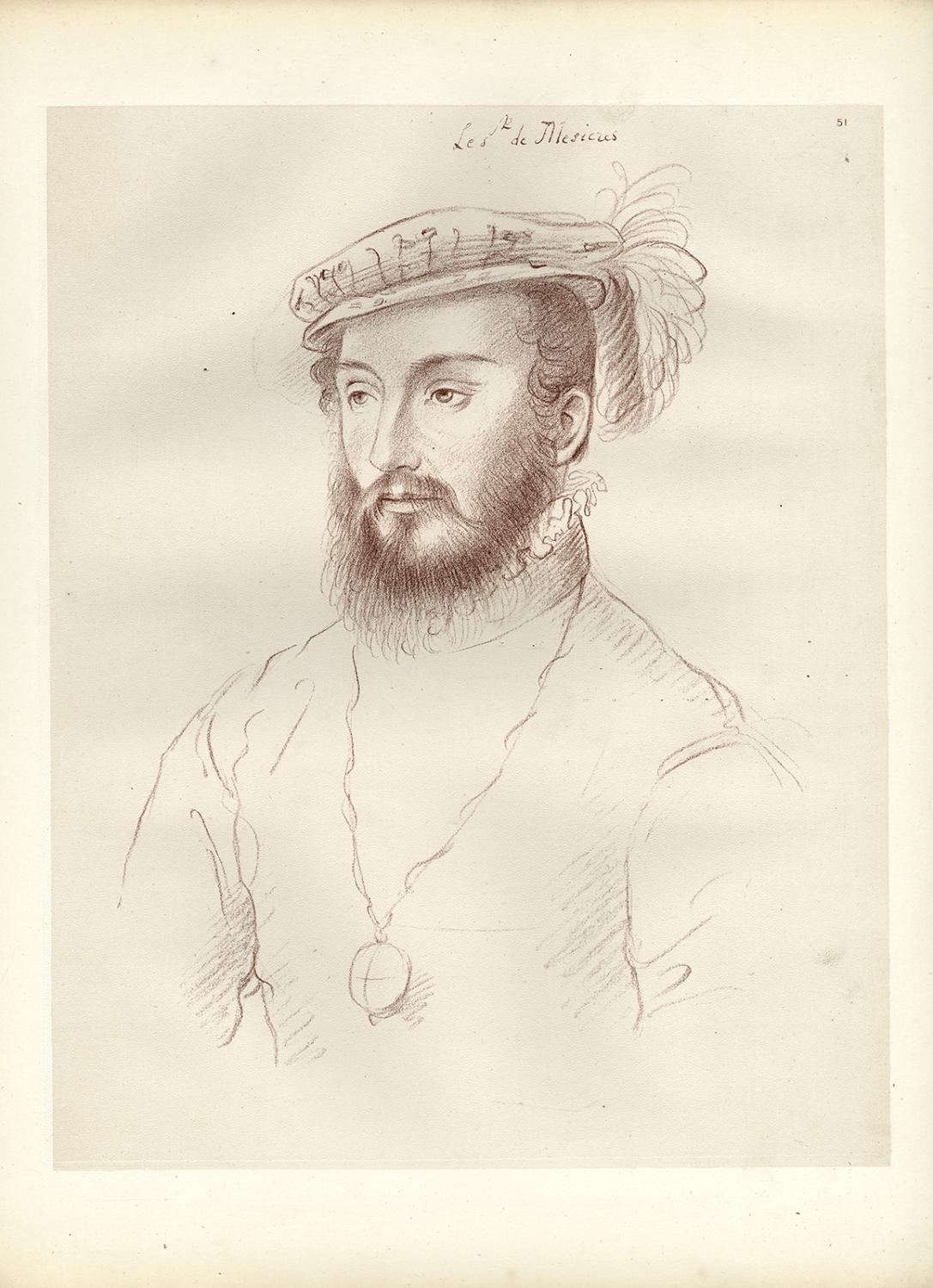 NICOLAS D'ANJOU MEZIERES-PORTRAIT-P.51 'Le Seigneur de Mezieres' Lord ...