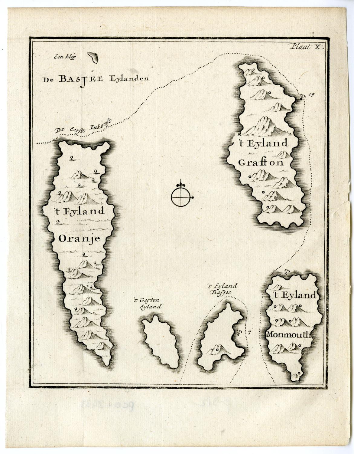 BASJEE-BASHI-ISLANDS-PHILIPPINES Caspar LUYKEN after DAMPIER, 1771 ...