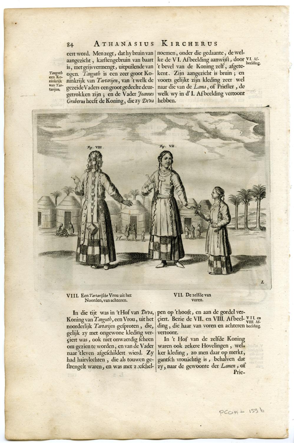 TATAR WOMAN-KING HAN-DEVA-TANGUT-WESTERN XIA-CHINA After KIRCHER, 1667 ...