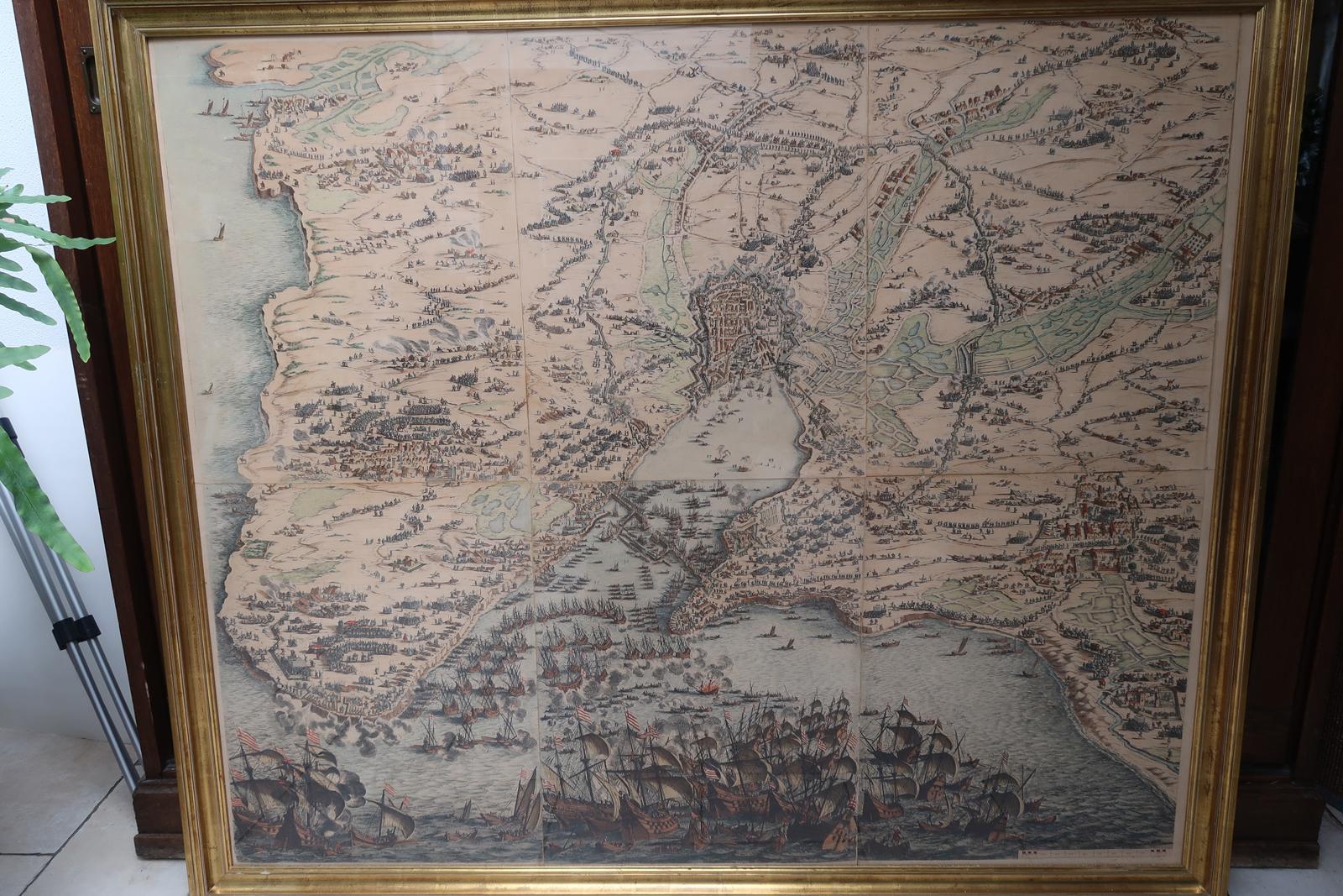 Rare Spectactular Print-The Siege of La Rochelle Jacques Callot-1815 ed ...