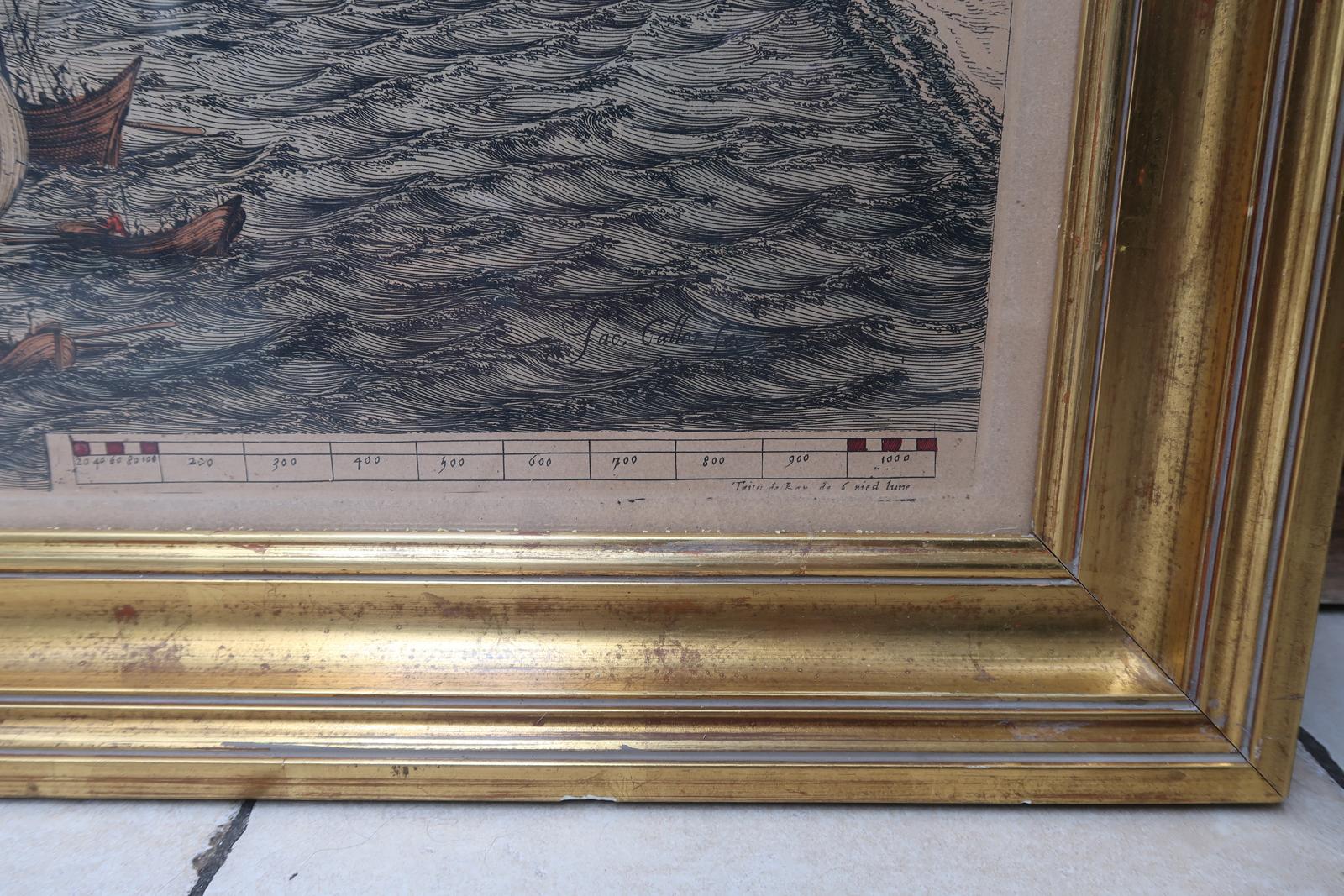 Rare Spectactular Print-The Siege of La Rochelle Jacques Callot-1815 ed ...