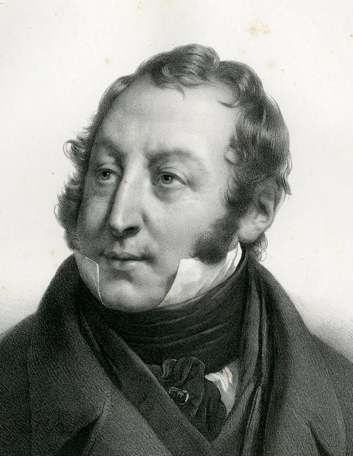 Antique Print-PORTRAIT-GIOACHINO ROSSINI-COMPOSER-GREVEDON-MOTTE after ...