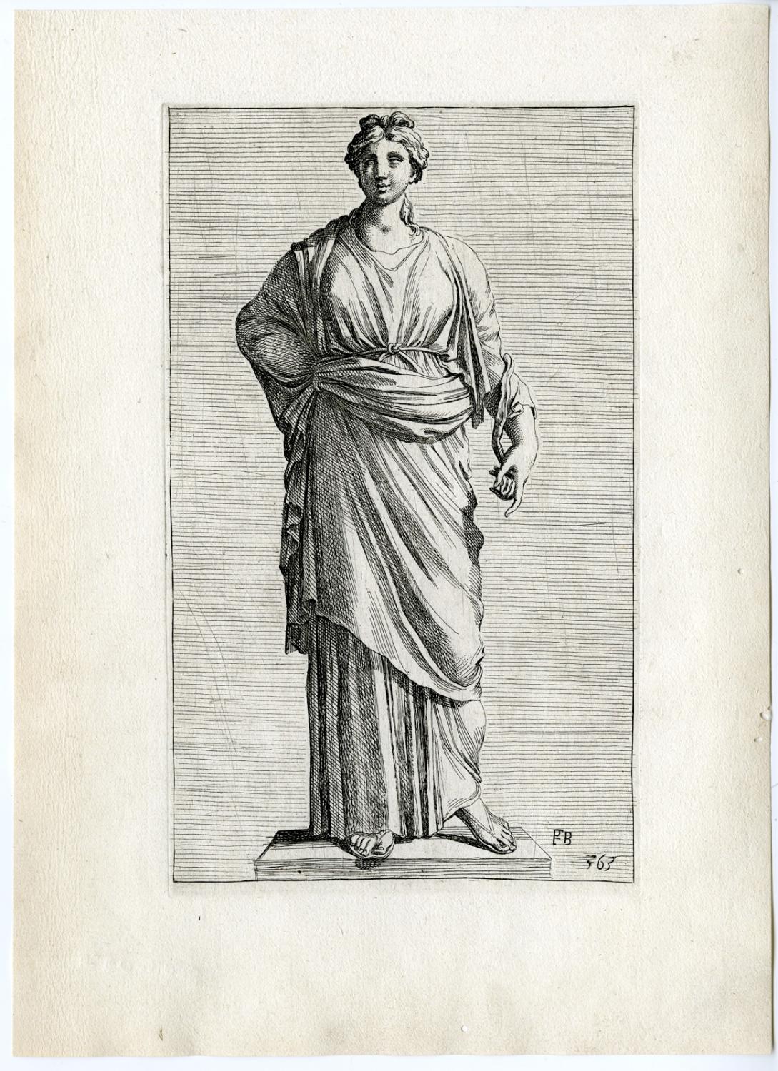 STATUE-ROME-MUSES-GREEK MYTHOLOGY-II-63 Francois PERRIER, 1638: (1638 ...