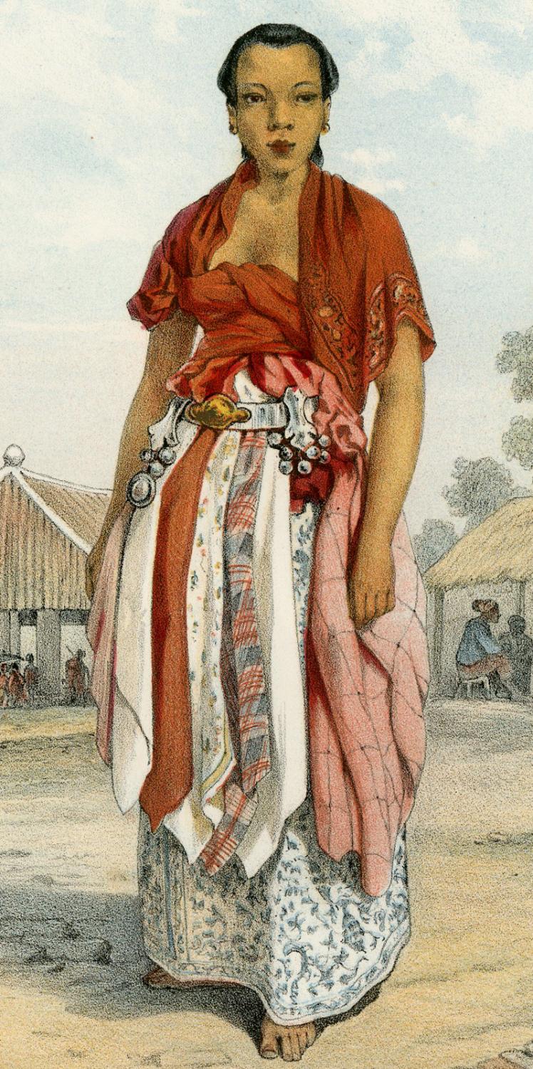 Antique Print-RONGGENG-DANCER-WOMAN-JAVA-NATIVE-COSTUME-INDONESIA ...
