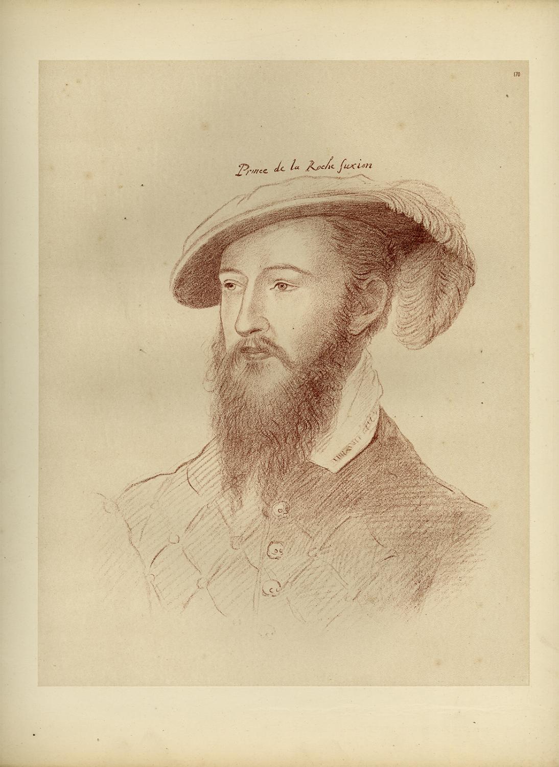 CHARLES DE BOURBON-ROCHE SUR YON-PORTRAIT-P.170 'Prince de la Roche sur ...