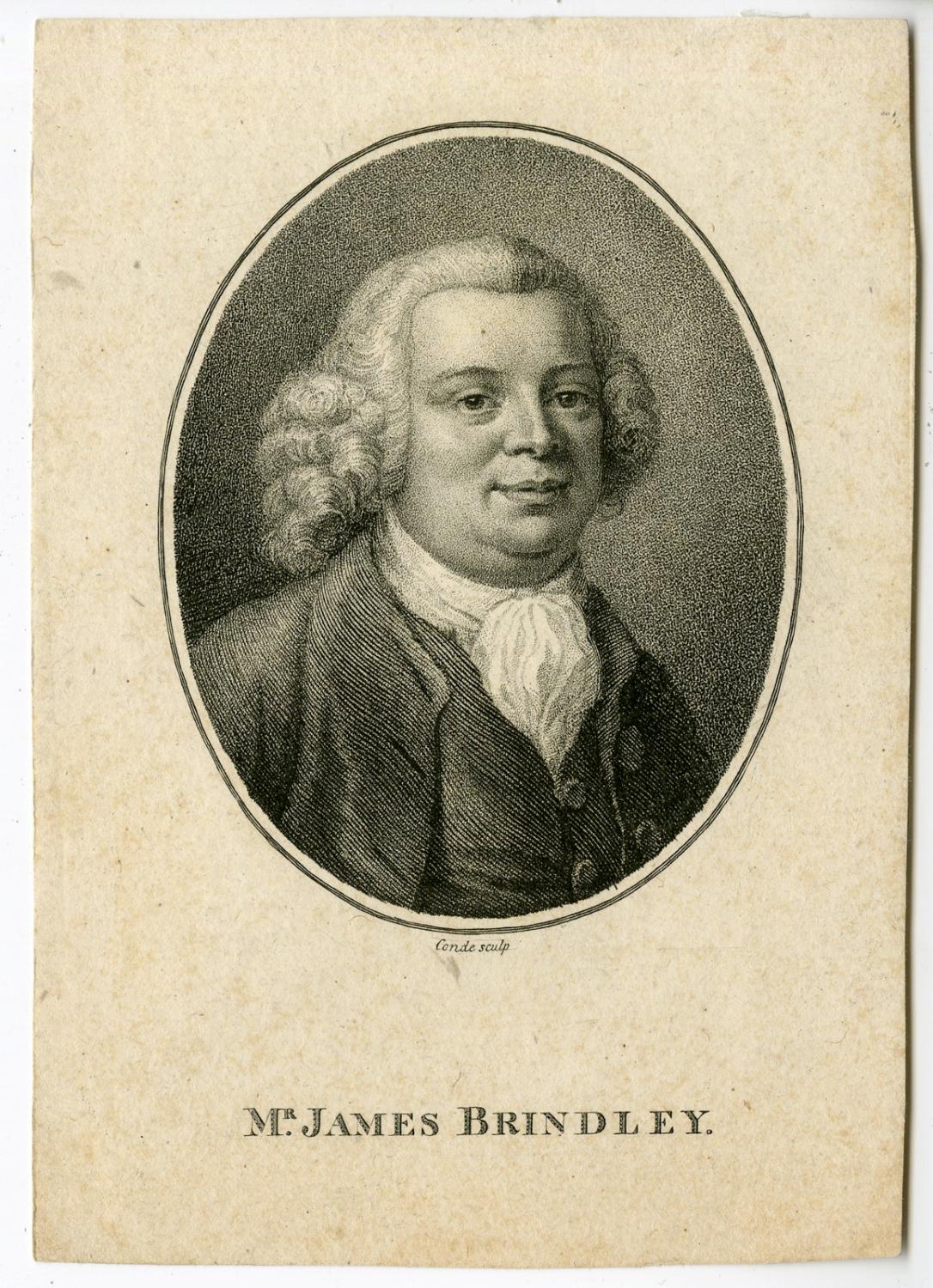 Antique Print-JAMES BRINDLEY-ENGINEER-CONDE after PARSONS-1810: (1810 ...