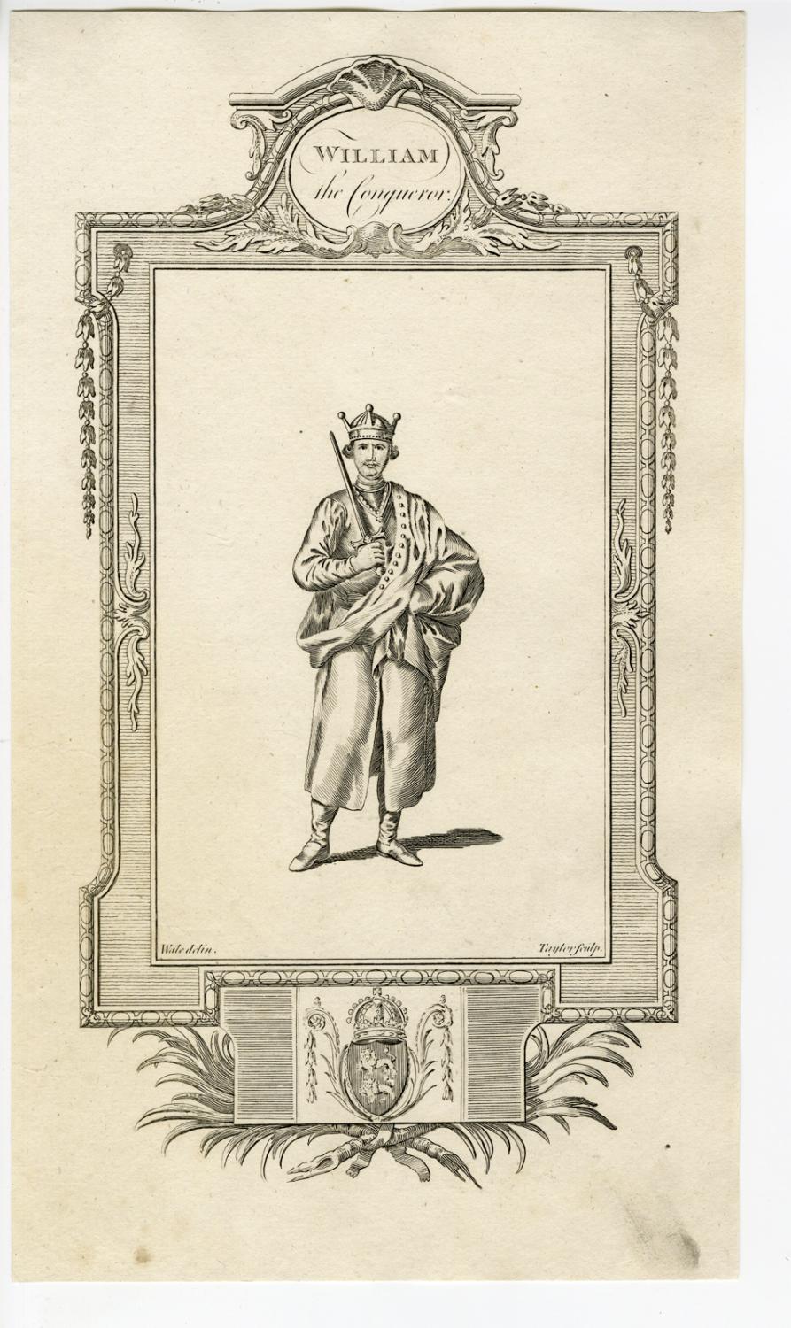 ENGLAND-KING WILLIAM I-THE CONQUEROR After RUSSELL, 1780: (1780) Art ...