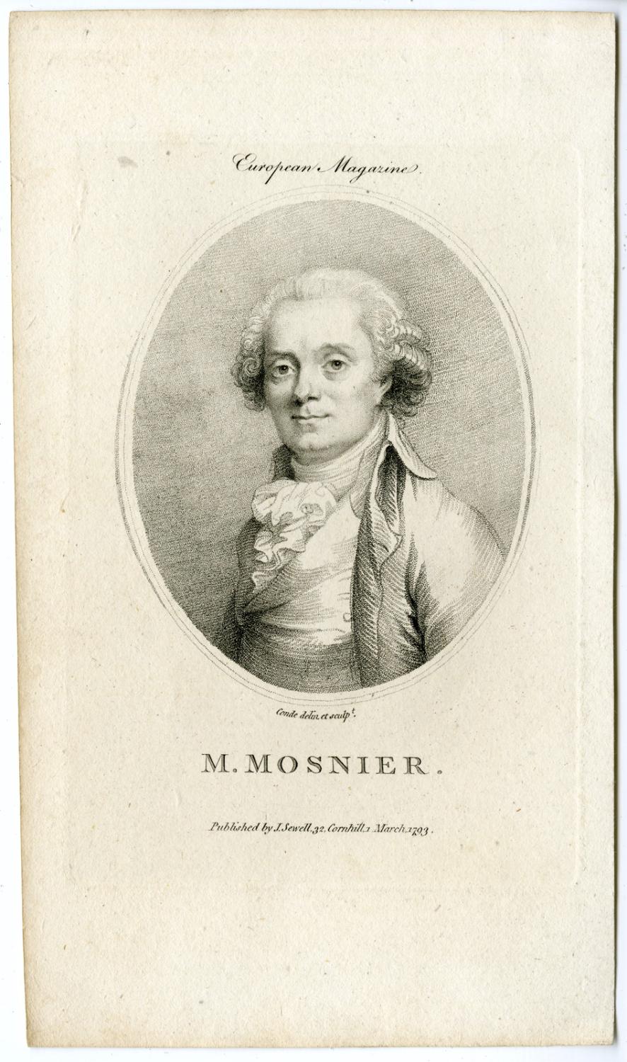 Antique Print-JEAN-LAURENT MOSNIER-FRENCH PAINTER-CONDE after own ...