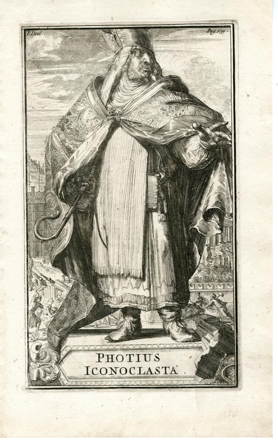 Antique Print-PHOTIUS-PHOTIOS I OF CONSTANTINOPLE-HERETICS-DE HOOGHE ...