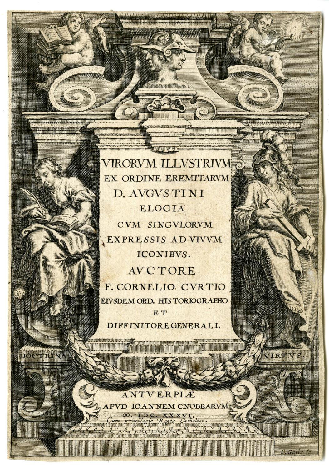 30 Antique Master Prints-AUGUSTINE ORDER-Galle-1636: (1636) Kunst ...