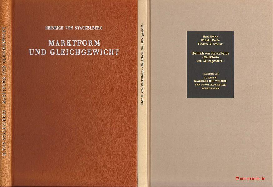 marktform und gleichgewicht von stackelberg - ZVAB