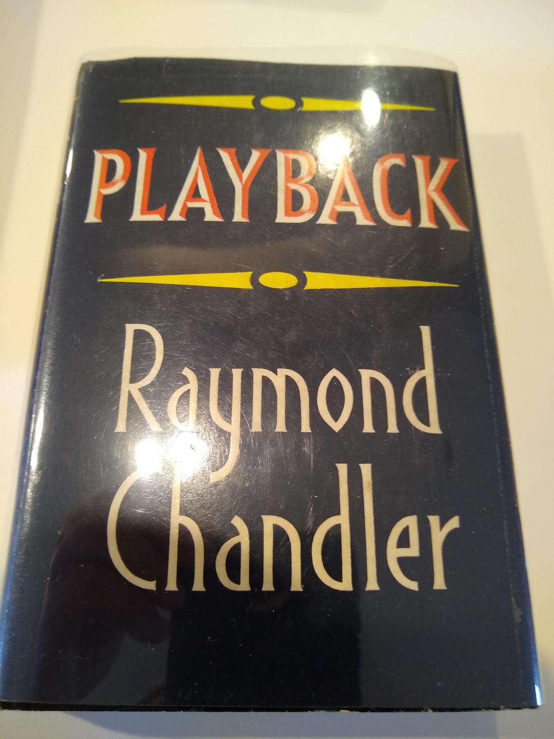 Playback by Chandler, Raymond: Near Fine Hardcover (1958) 1st Edition ...