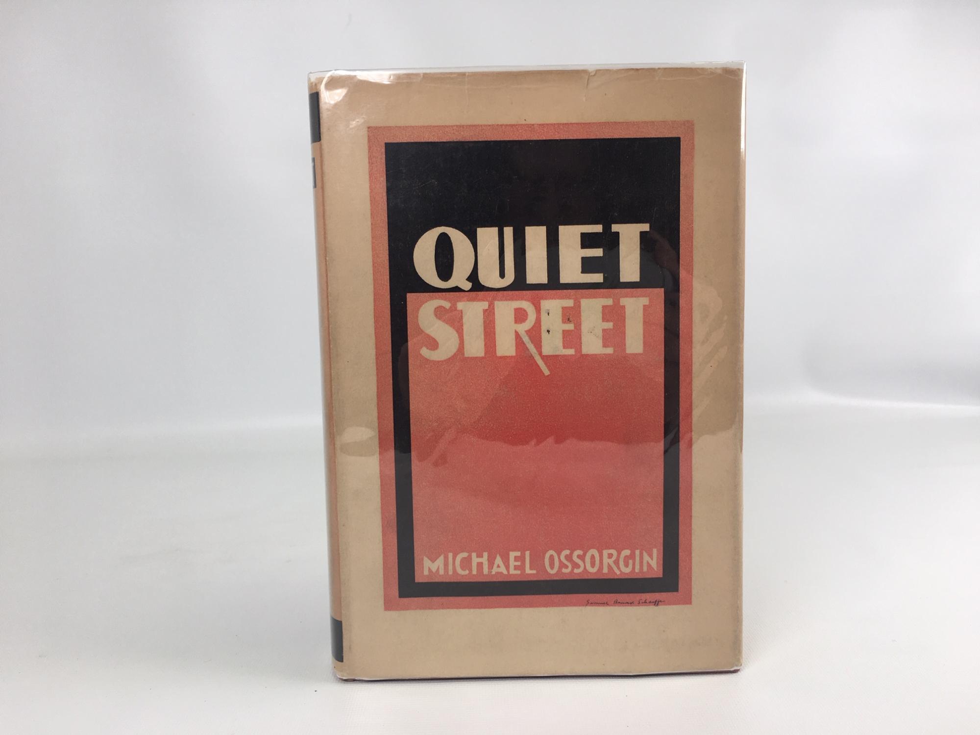 Quiet Street by Ossorgin, Michael: Very Good Hardcover (1930) 1st ...