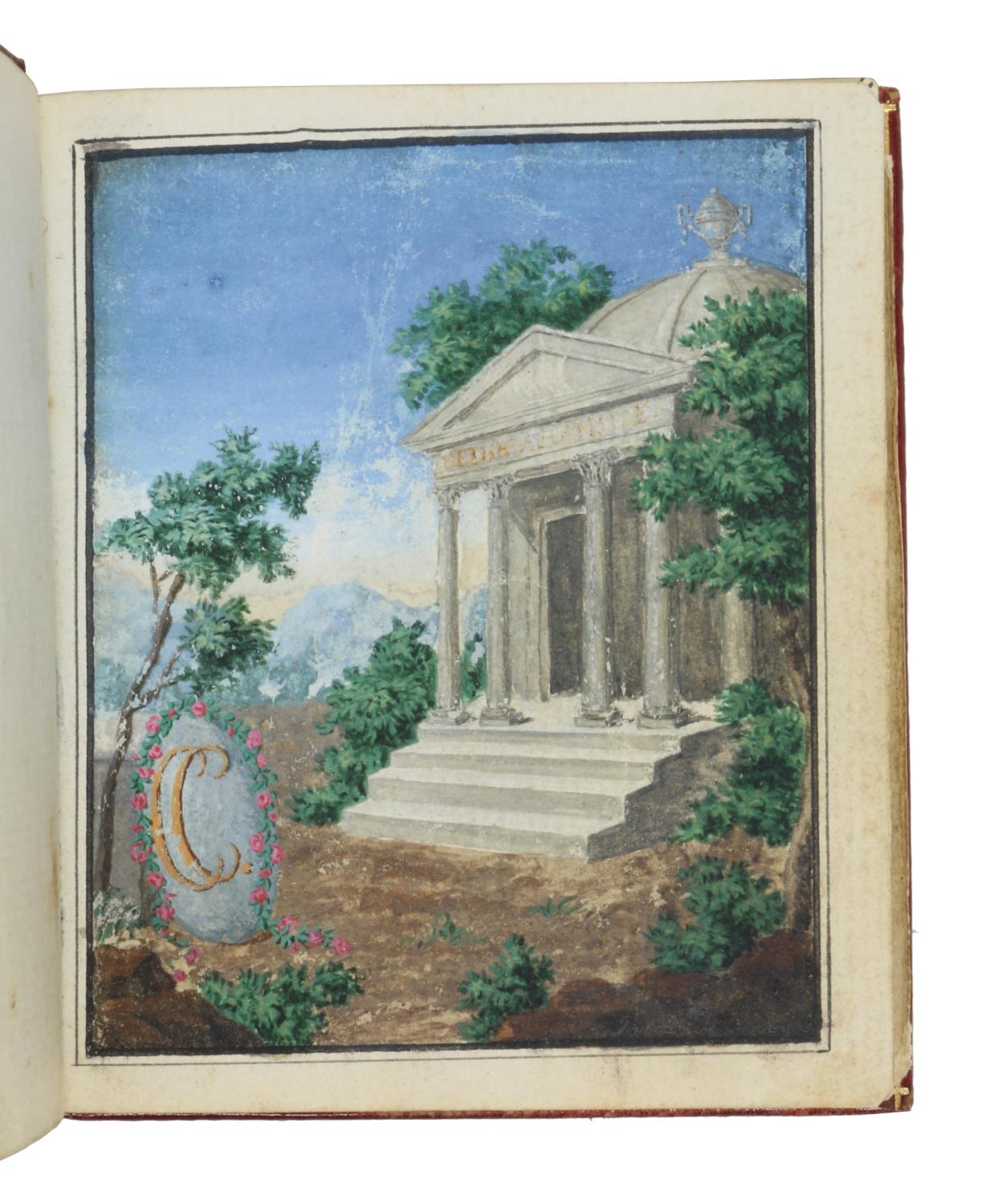 Album amicorum of Charlotte Heine, née Chatillon (1778-1852). by [Album ...