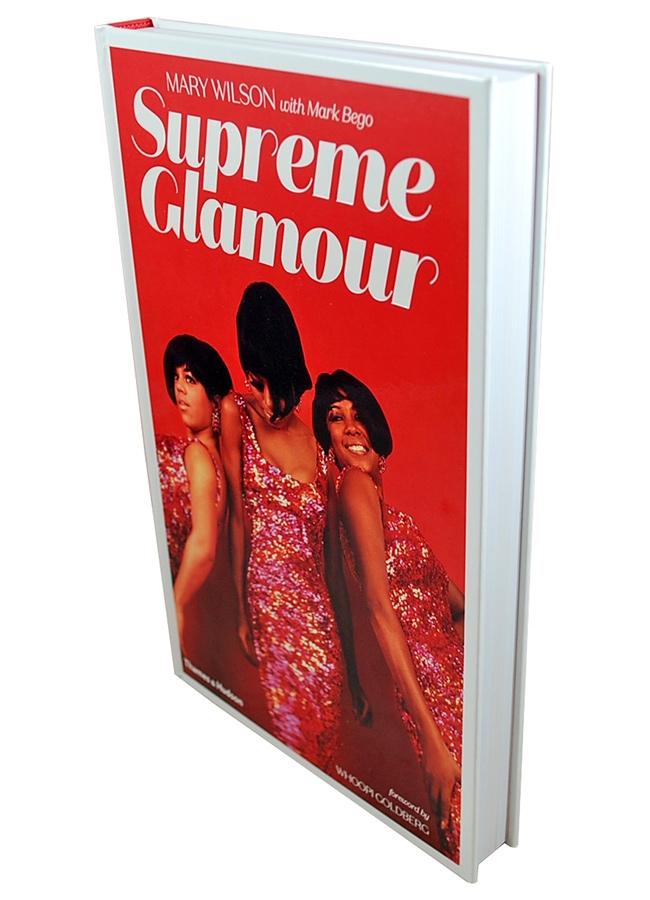 Mary Wilson SUPREME GLAMOUR Signed Bookplate Affixed Into FFEP, First ...