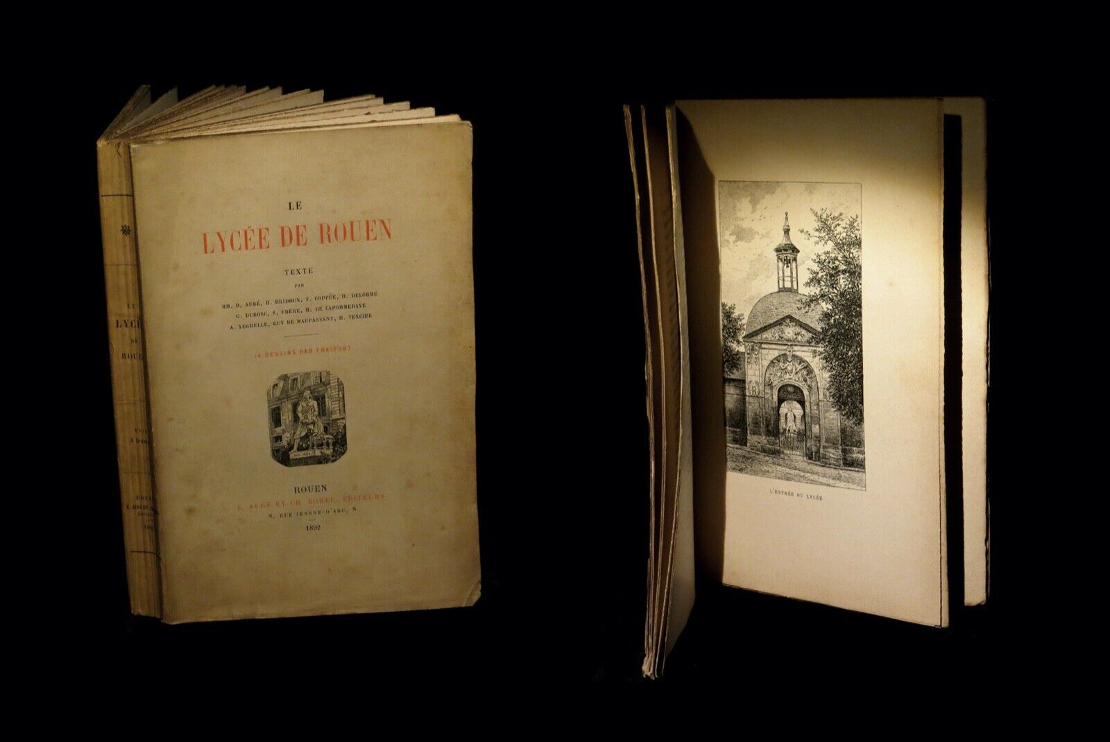 Le Lycée de Rouen. by [collectif, dont :] MAUPASSANT (Guy de ...