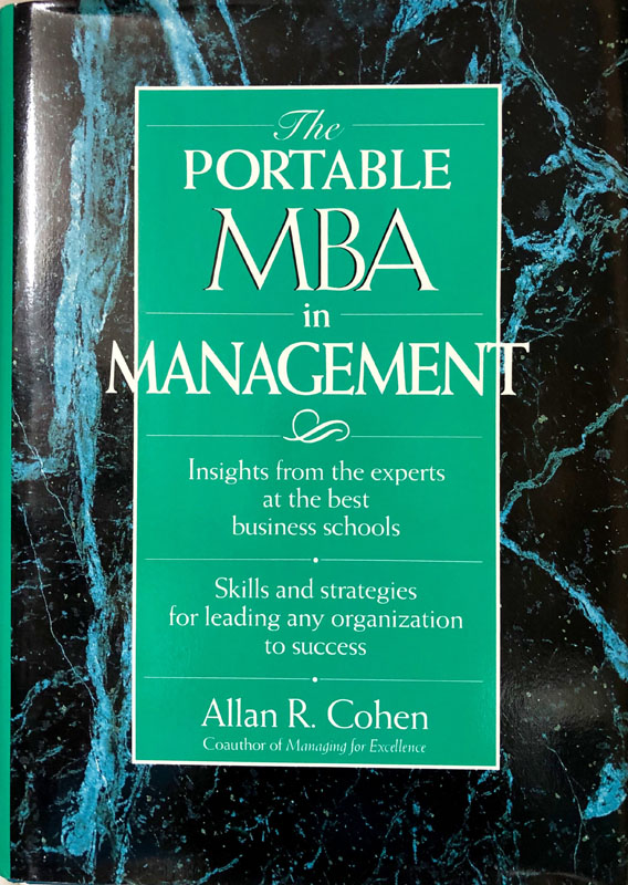 The Portable MBA in Management by Allan R. Cohen: (1993) | 2nd Hand Books