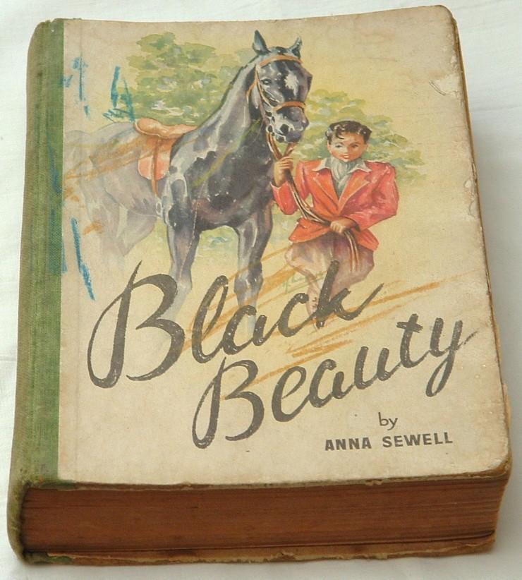 Black Beauty by Anna Sewell: Poor Pictorial Hard Cover. | Besleys Books ...