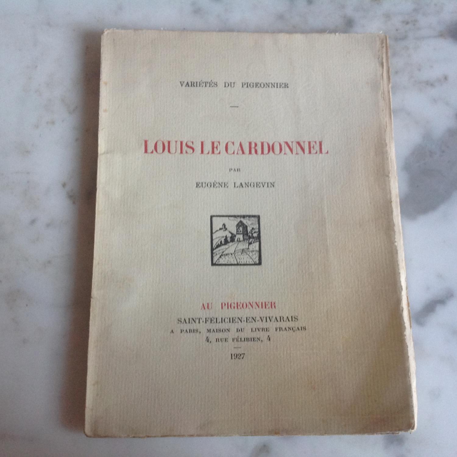Louis LE CARDONNEL by LANGEVIN . Eugène: Très bon Couverture souple ...