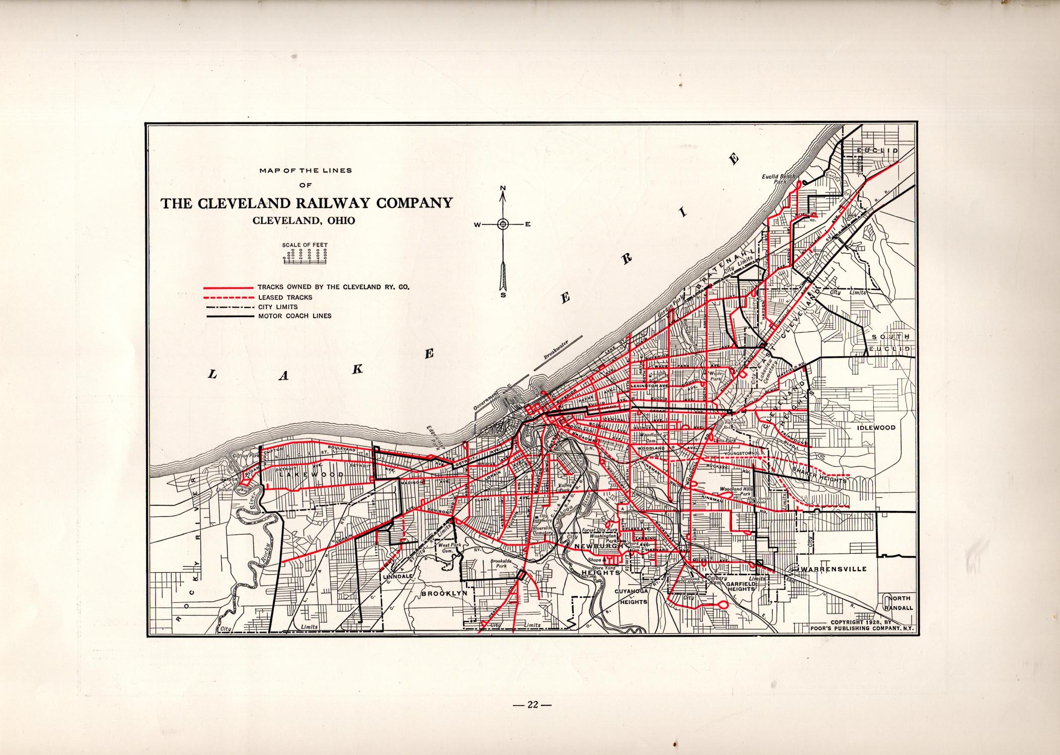 MAP: "Gas Properties Controlled By Columbia Gas and Electric Corp ...