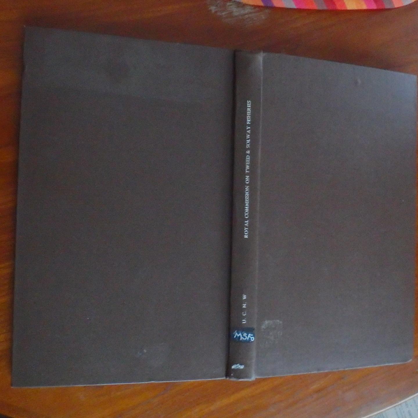 Royal Commission on Tweed and Solway Fisheries. Reports on Bothe Tweed ...